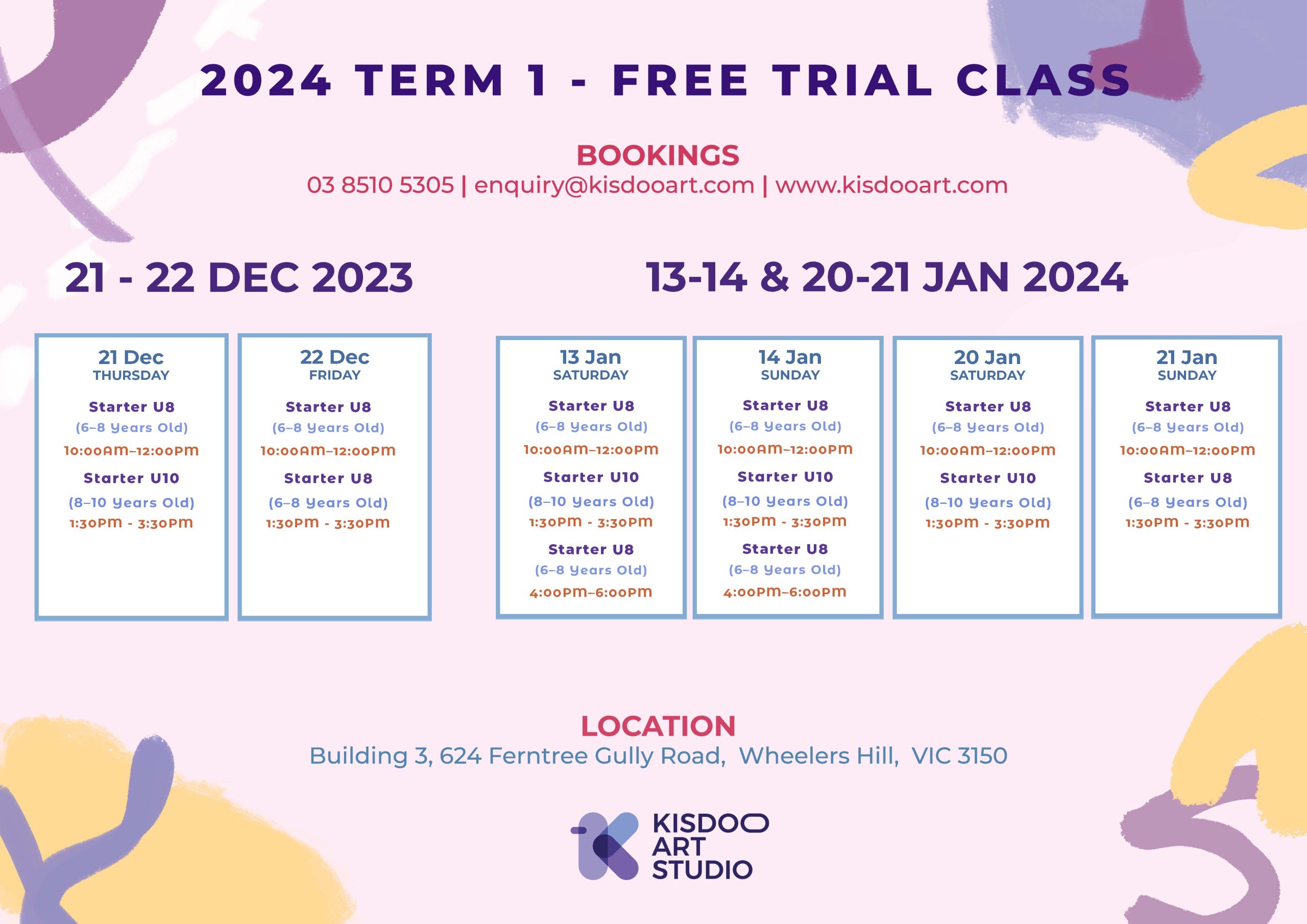 Free Trial Class – Kisdoo